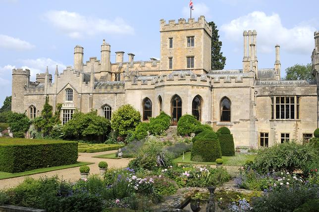 Elton Hall Gardens, and places to stay nearby - Great British Gardens