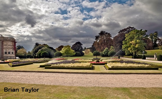 Wimpole Hall and Gardens, a National Trust property in Cambridgeshire ...